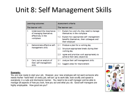 Employability Skills: Self management and time management skills ...