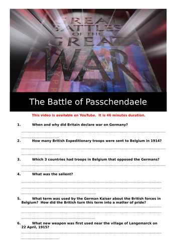 Australia in World War I | Teaching Resources