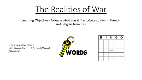 WW1 Context | Teaching Resources