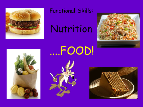 functional-mathematics-nutrition-teaching-resources