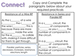 Component Characteristics Lesson | Teaching Resources