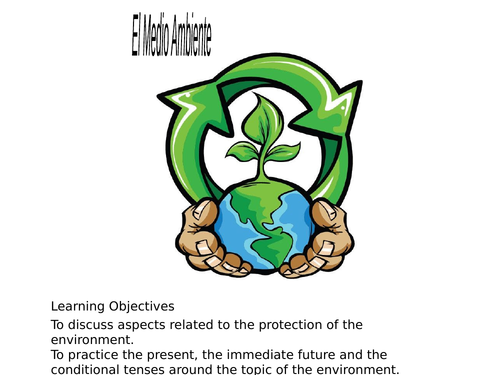 El Medio Ambiente - Nuestro Mundo | Teaching Resources