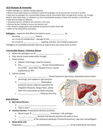 IGCSE BIOLOGY 8.0/9.0 Transport in Plants and Animals / 10.0 Disease ...