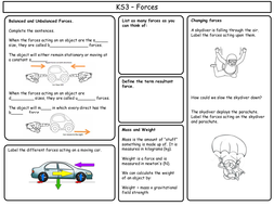 KS3 Physics Revision Worksheets | Teaching Resources