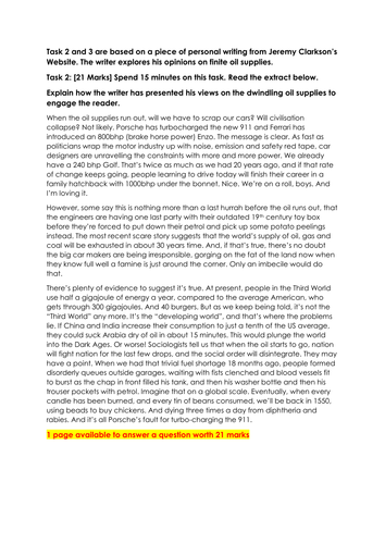 CCEA GCSE ENGLISH LANGUAGE: Reading To Access Non-Fiction Texts ...