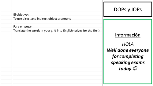 Spanish Song Lessons | Teaching Resources