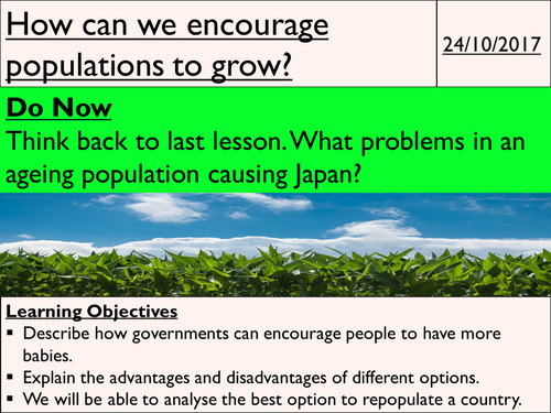 Key Stage 2 Geography - How we live | Teaching Resources