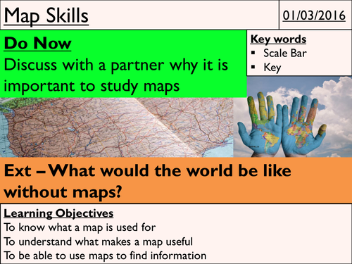 Key Stage 2 Geography - Map Skills and the UK | Teaching Resources