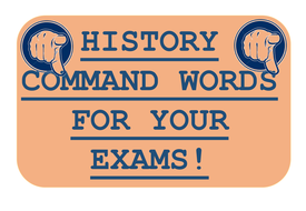 GCSE History Command Words | Teaching Resources