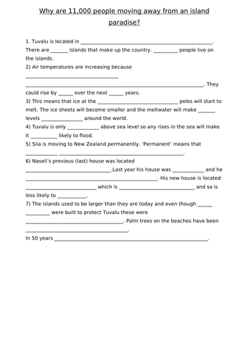 Wicked Weather Lesson 8 - Global Warming | Teaching Resources