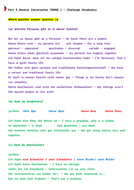 German GCSE Speaking - General Conversation - Theme 1- Differentiated ...