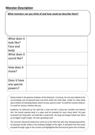 Descriptive writing - Monster | Teaching Resources