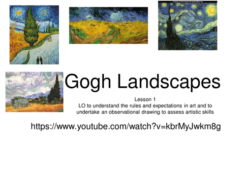 Van Gogh 1 Landscape | Teaching Resources