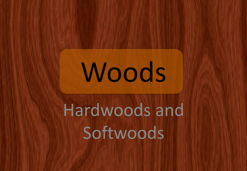 Types of Hardwoods and Softwoods NEW GCSE D&T AQA | Teaching Resources