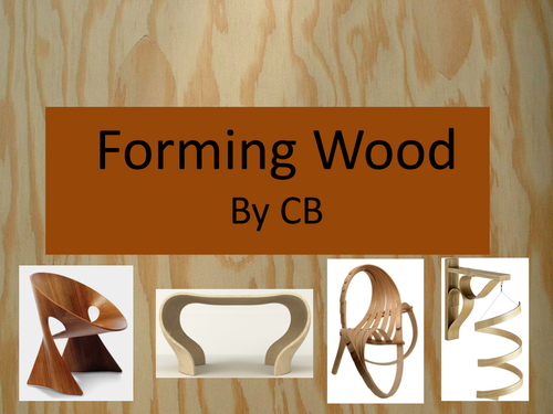 Forming Wood New GCSE AQA | Teaching Resources