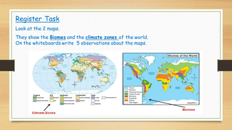 semi arid grassland -Savanna, climate and adaptations | Teaching Resources