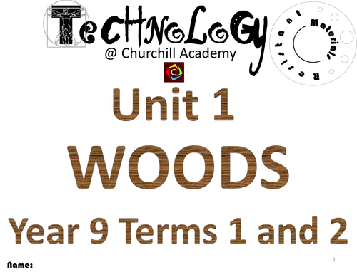 Wood Specialism Booklet for New GCSE AQA 25 pages | Teaching Resources