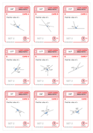 Angle Facts 1 (Loop Cards) | Teaching Resources