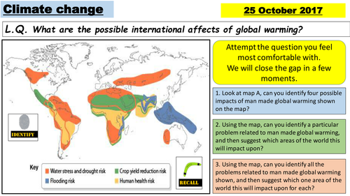 AQA (New spec) Climate change | Teaching Resources
