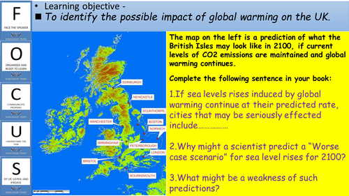 AQA (New spec) Climate change | Teaching Resources