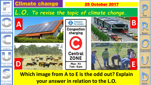 AQA (New spec) Climate change | Teaching Resources