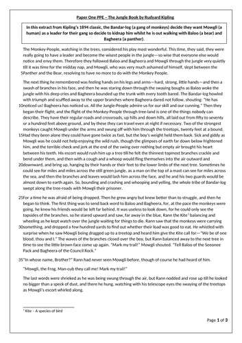 AQA English Language Paper 1 Section A | Teaching Resources