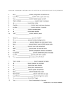 GCSE FRENCH: Vouloir - Pouvoir - Devoir - French grammar worksheet ...