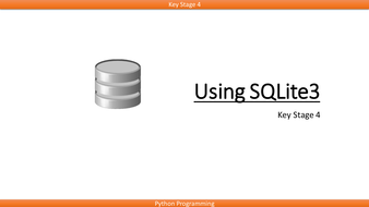 1. Writing To a Database using SQLite3 in Python (Great for NEA ...
