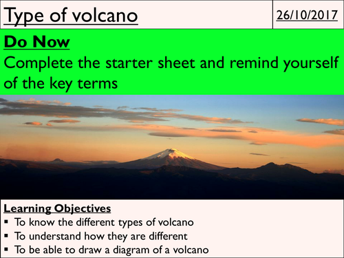 IGCSE The Natural Environment - Earthquakes and Volcanoes | Teaching ...