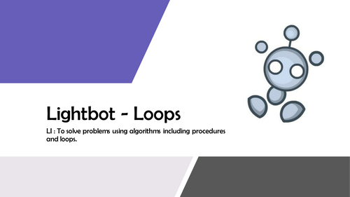Lightbot - Hour Of Code - Algorithm - 3 week unit and worksheets ...