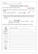 FRENCH - How do you get to school? - Comment vas-tu à l'école ...