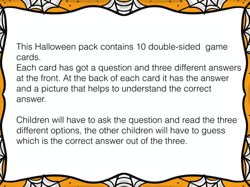 HALLOWEEN-SPANISH- VOCABULARY-READING AND COMPREHENSION | Teaching ...