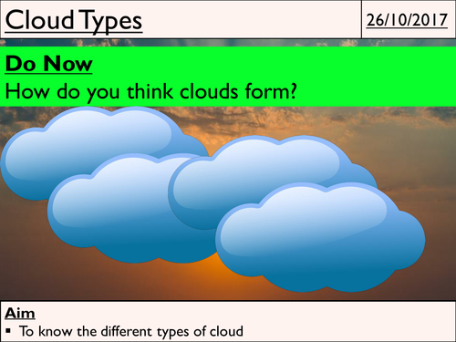 IGCSE The Natural Environment - Weather | Teaching Resources
