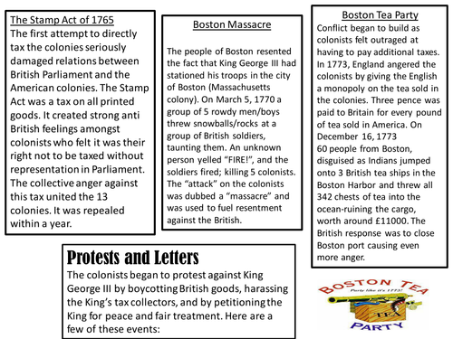 AQA Britain empire, migration amd the people: America | Teaching Resources