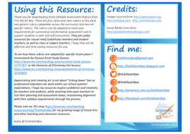Clean and Clear Assessment Rubrics | Teaching Resources