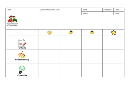 Clean and Clear Assessment Rubrics | Teaching Resources