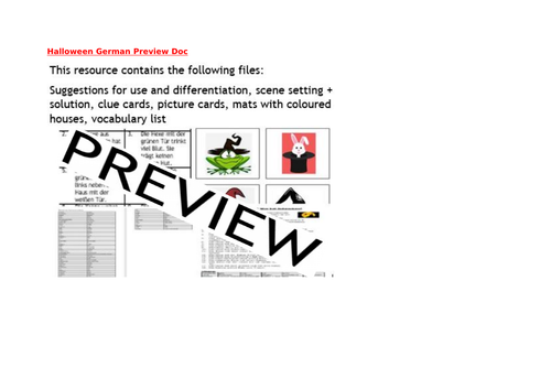 German problem solving / logic puzzle - perfect for use around ...