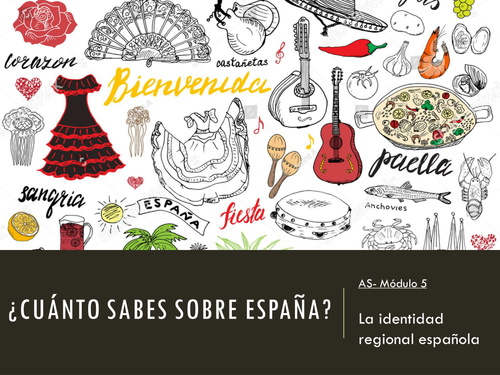 La identidad regional en España (introducción) | Teaching Resources