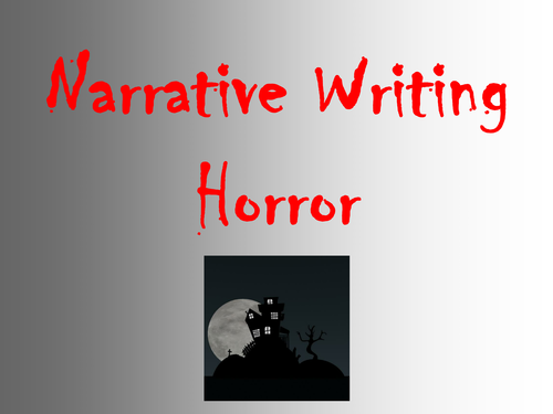 Narrative Writing - Horror/Ghost Genre - Unit of Work | Teaching Resources