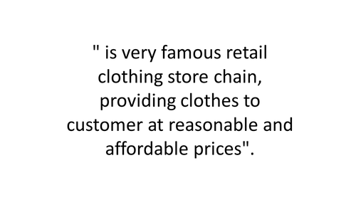 Fashion Marketing Lesson | Teaching Resources