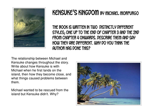 Kensuke's Kingdom All You Need Teaching Bundle! | Teaching Resources
