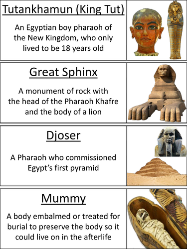 Ancient Egypt Word Wall Cards | Teaching Resources