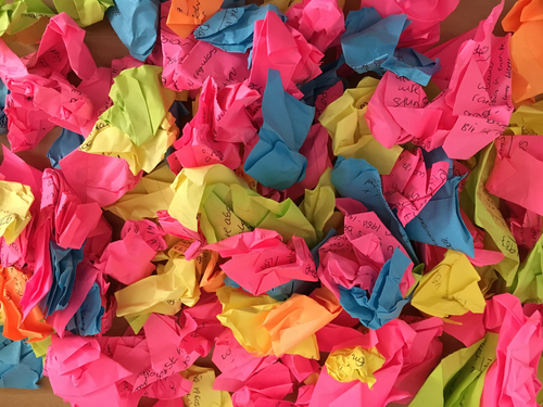Post It Notes in a Big Pile: Studying, Revision, Notes, Success ...