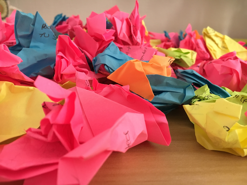 Post It Notes in a Big Pile: Studying, Revision, Notes, Success ...