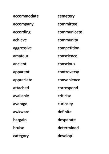 Spelling Kaboom Game - Year 5 & 6 Spellings | Teaching Resources