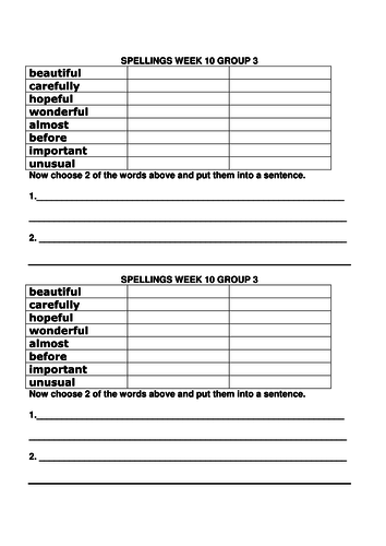 Year 5/6 spelling bundle with differentiation, plus every week of ...
