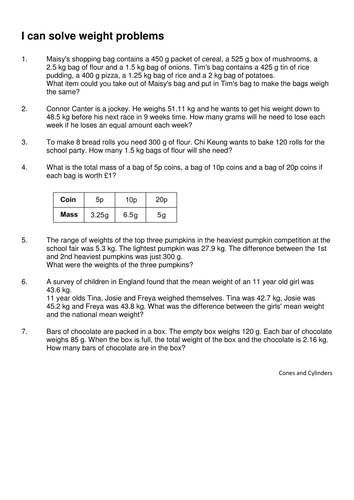 A selection of 50+ documents worded problems ideal for KS2 SATs ...