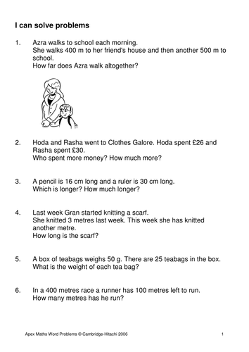 A selection of 50+ documents worded problems ideal for KS2 SATs ...