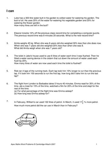 A selection of 50+ documents worded problems ideal for KS2 SATs ...