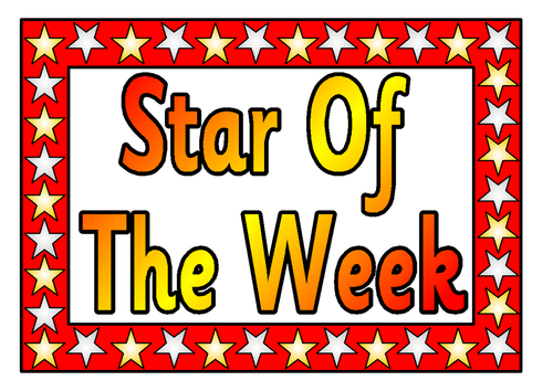 Star of the week certificates and posters KS1 KS2 Editable | Teaching ...